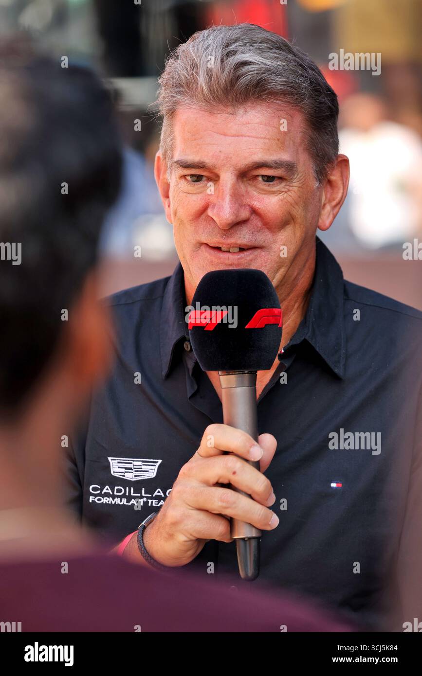 Graeme Lowdon (GBR) Cadillac Formula 1 Team, Team Principal. 05.09.2025 ...