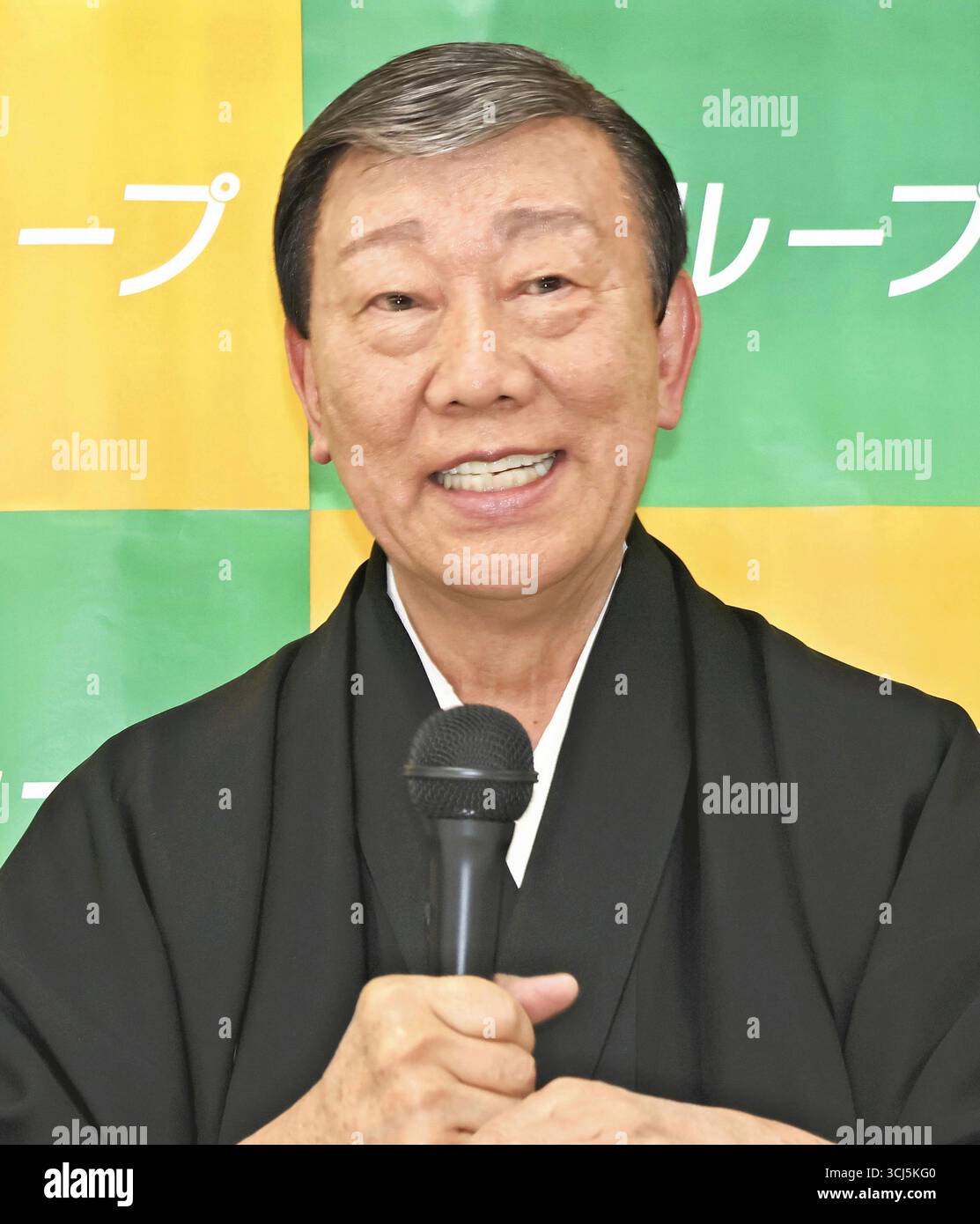 FILE: Japanese Yukio Hashi, who retired from singing, attends an ...