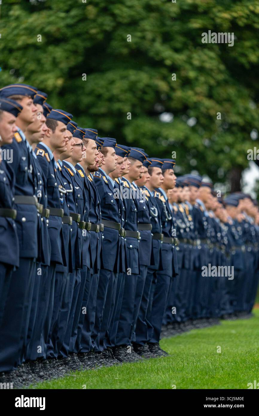 Fürstenfeldbruck, Bavaria, Germany - September 5, 2025: Roll call for ...
