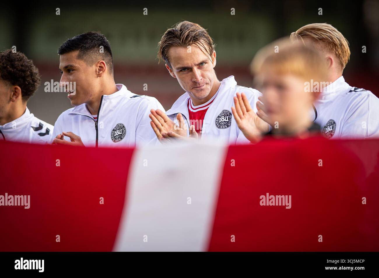 Vejle, Denmark. 04th, September 2025. William Clem of Denmark seen ...