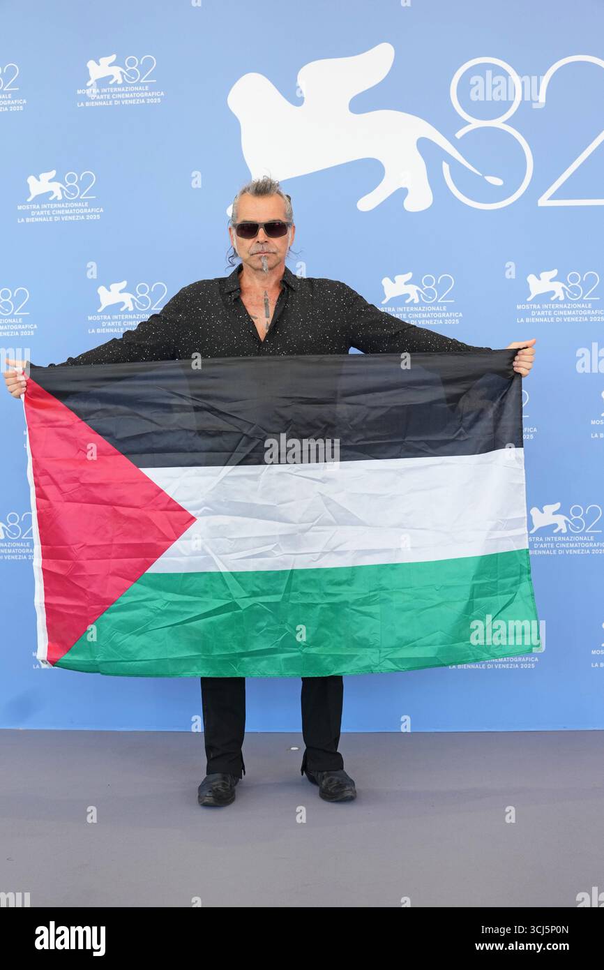 Piero Pelù attends the "Piero Pelù. Rumore Dentro" (Noise Inside. Don't ...