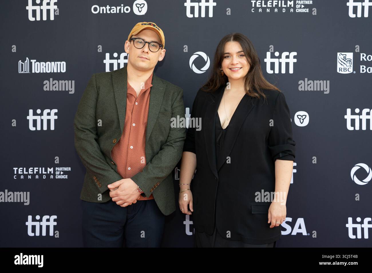 Toronto, Canada. 04th Sep, 2025. Ted Schaefer and Hannah Dweck attend ...