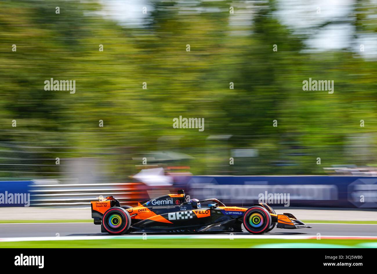 McLaren's Alex Dunne during free practice 1 at Monza, ahead of the ...
