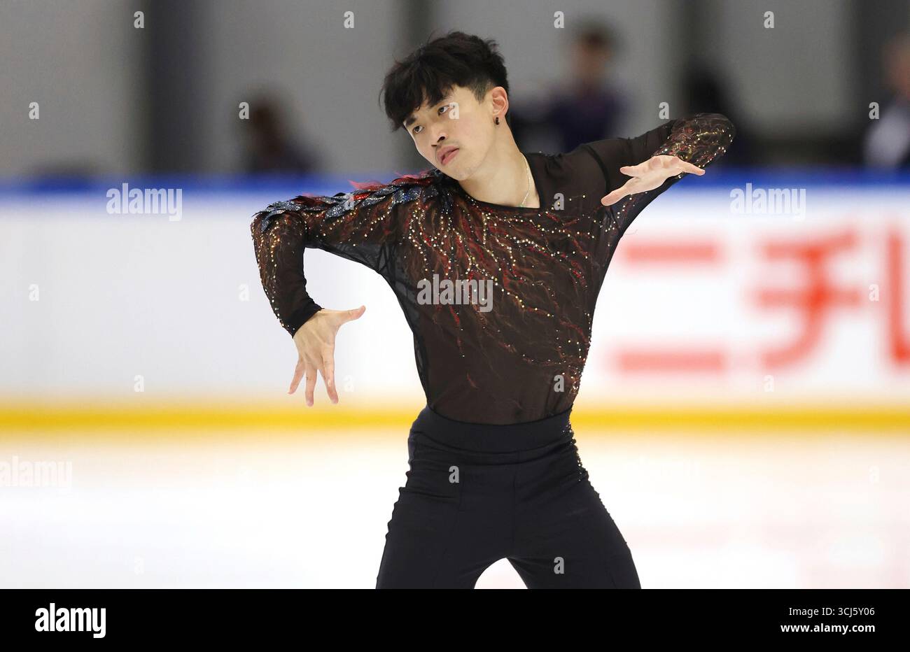 Jimmy MA of United States performs during the men's short program of ...