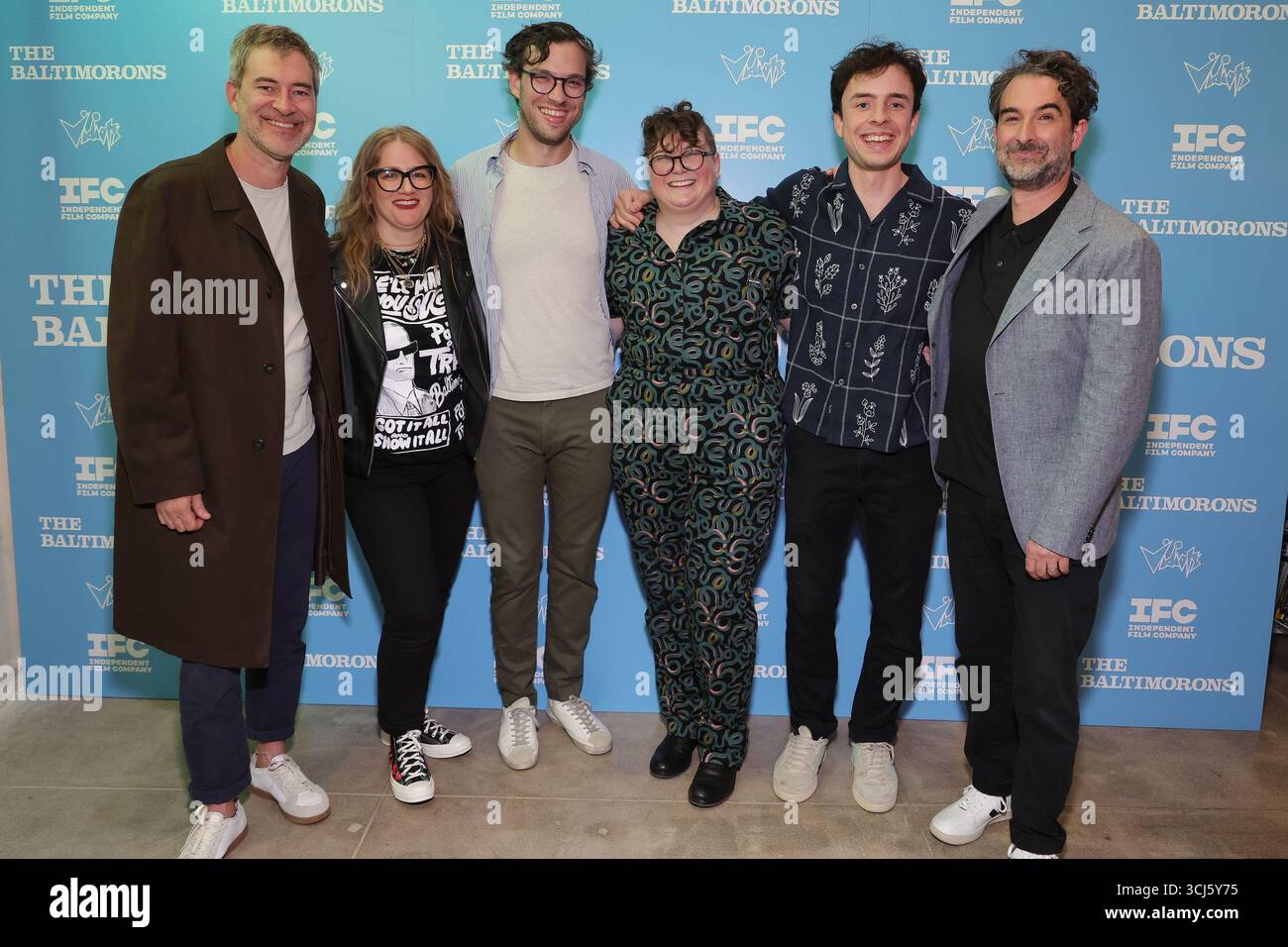 04 September 2025 . Los Angeles, California - Mark Duplass, Mel Eslyn, John Clifton, Jett Fink ...
