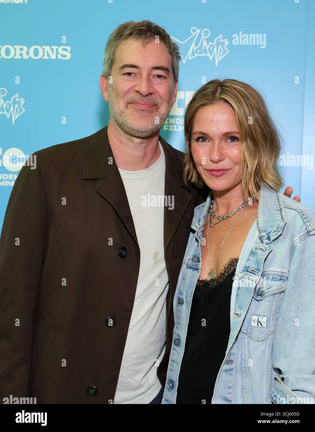 04 September 2025 . Los Angeles, California - Mark Duplass, Katie Aselton At 'The Baltimorons ...