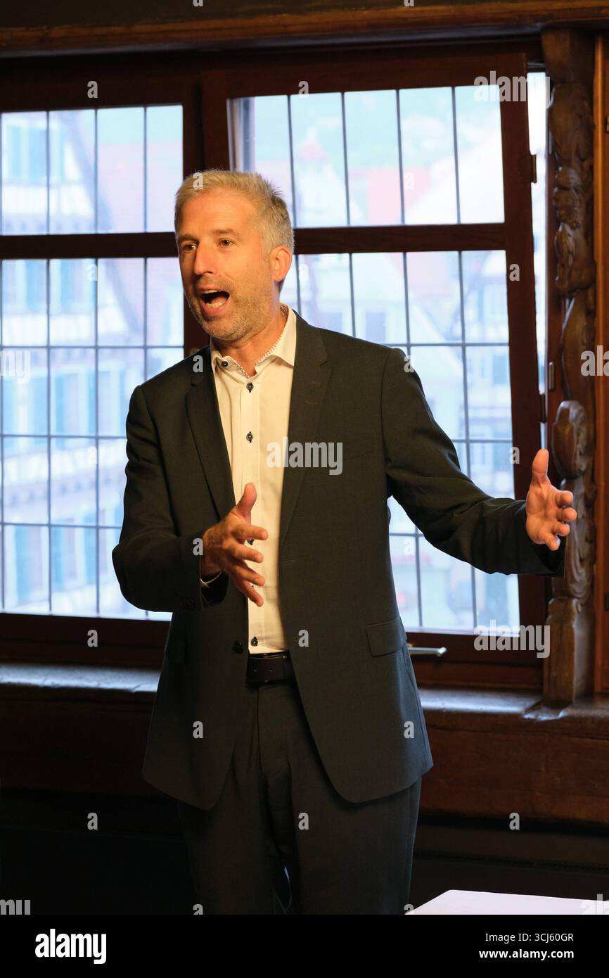 Tuebingen Boris Palmer, Tuebingen, 05.09.2025 Oberbuergermeister Boris ...