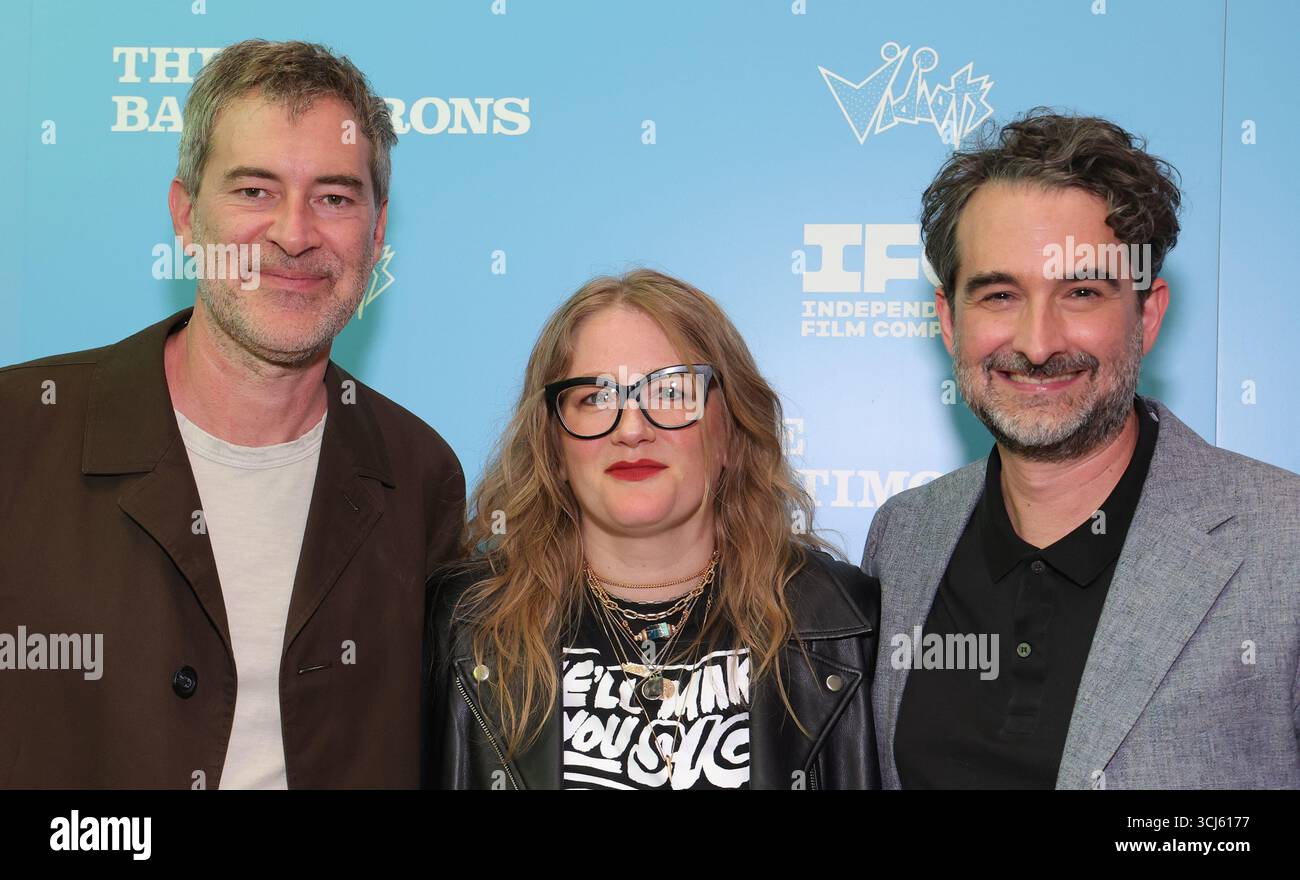 04 September 2025 . Los Angeles, California - Mark Duplass, Mel Eslyn, Jay Duplass At 'The ...