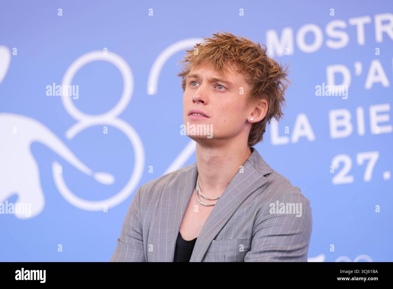 Enzo Brumm poses for photographers at the photo call for the film ...