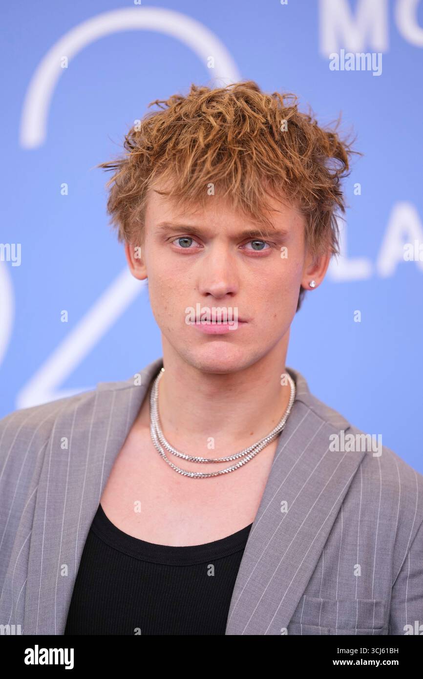 Enzo Brumm poses for photographers at the photo call for the film ...