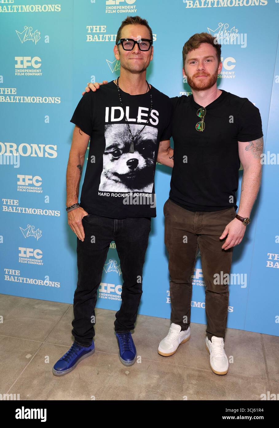 04 September 2025 . Los Angeles, California - Antony Starr, Evan Williams At 'The Baltimorons ...