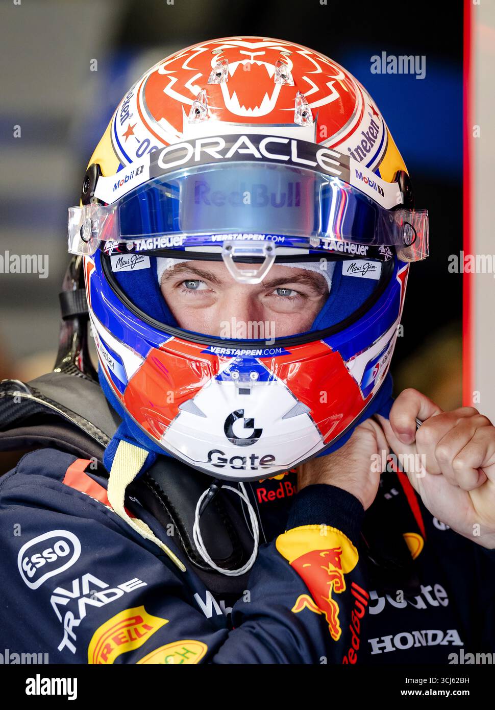 MONZA - Max Verstappen (Red Bull Racing) before the first free practice ...