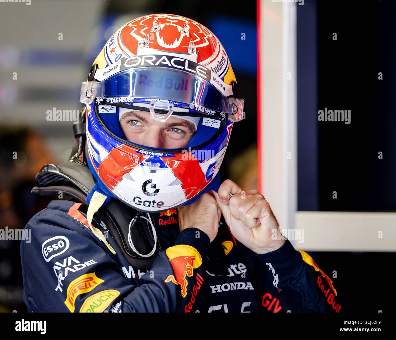 MONZA - Max Verstappen (Red Bull Racing) before the first free practice ...