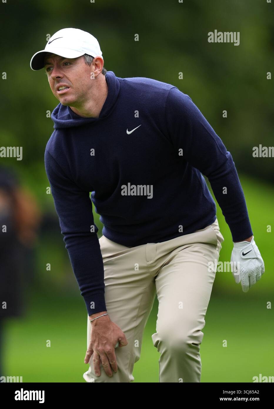 Northern Ireland's Rory McIlroy on the 4th fairway on day two of the ...