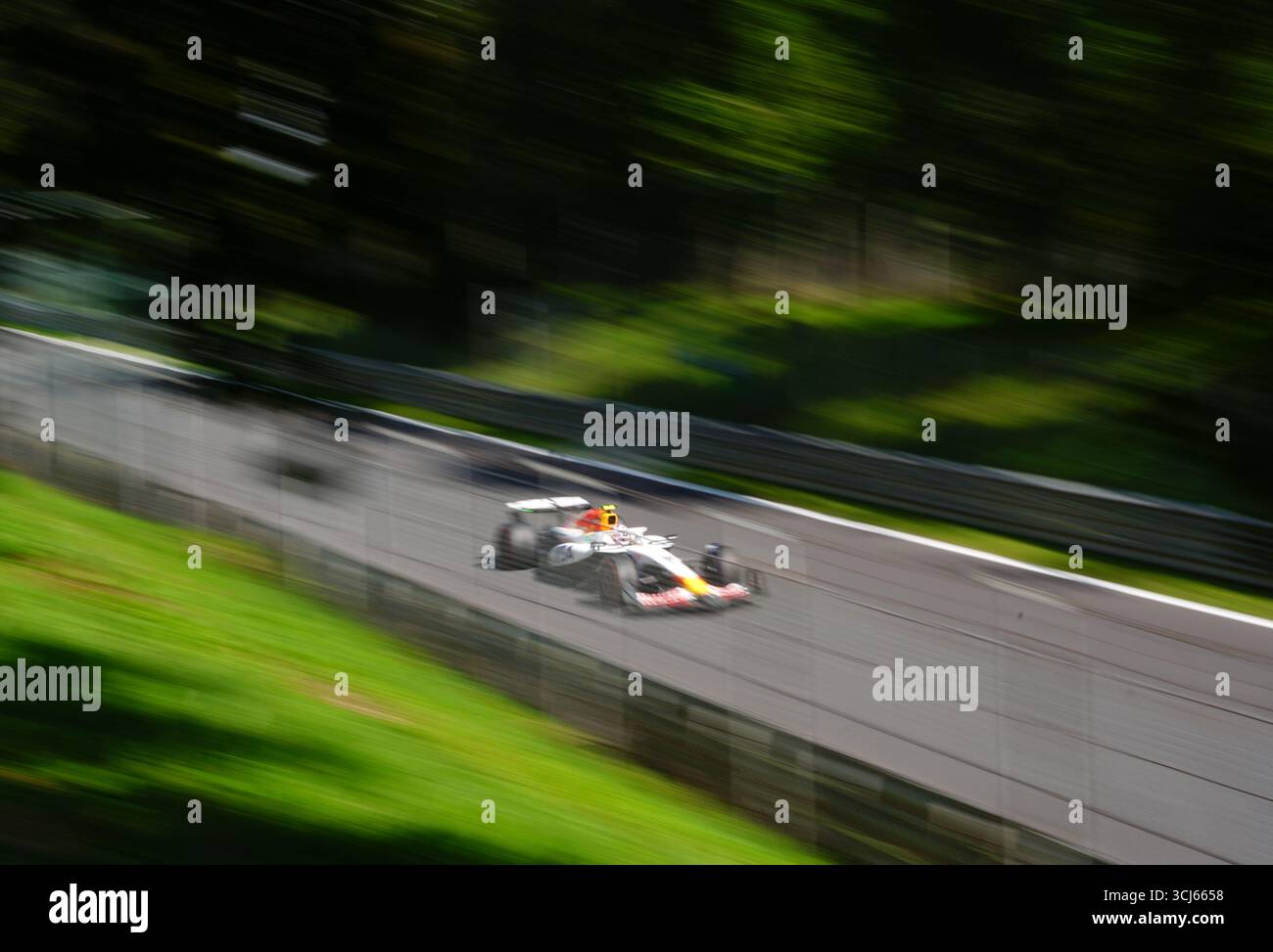 Racing Bulls' Liam Lawson during free practice 1 at Monza, ahead of the ...
