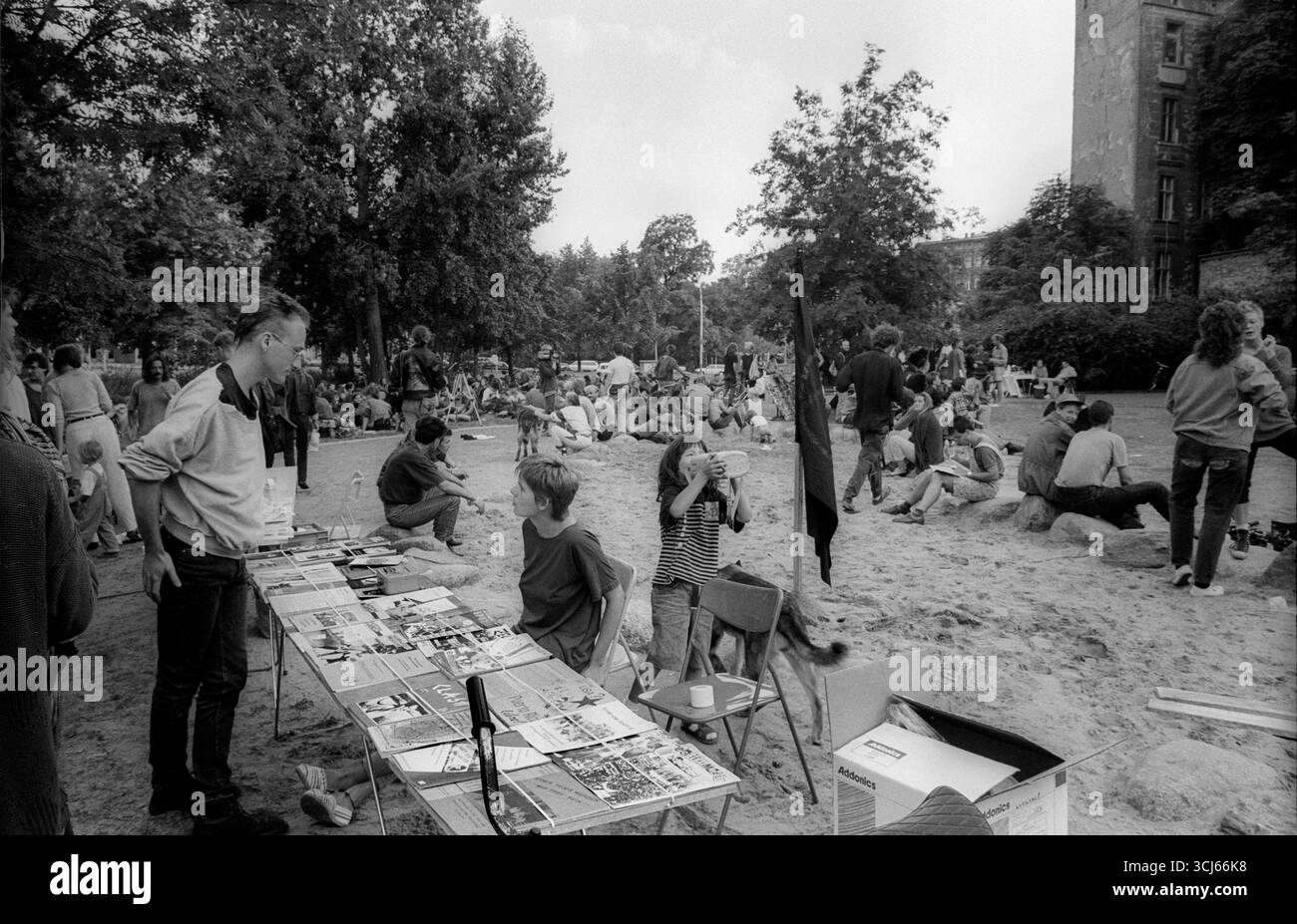 Fest am Senefelderplatz Deutschland, Berlin, 18.07.1992, Fest am ...