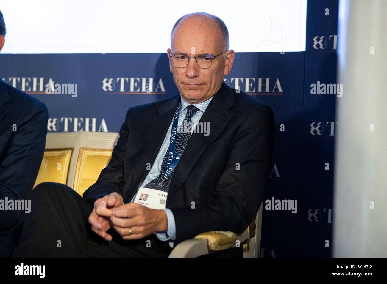 Nella foto Enrico Letta Cernobbio - Italia - Cronaca Venerdì, 05 ...