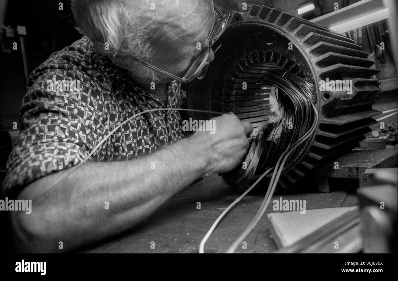 Elektrowerkstatt Deutschland, Berlin, 21.07.1992, Elektromaschinen-und ...