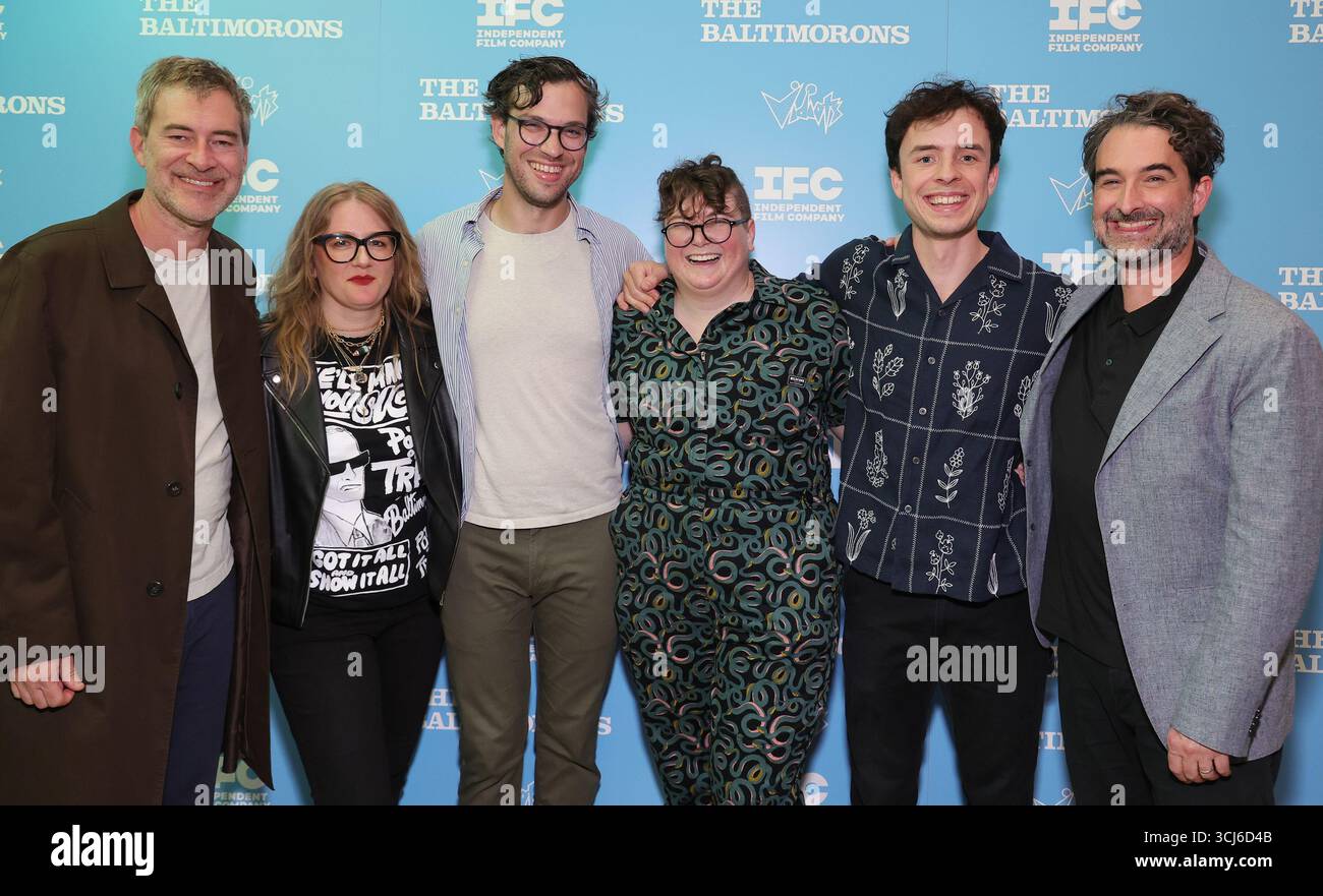 04 September 2025 . Los Angeles, California - Mark Duplass, Mel Eslyn, John Clifton, Jett Fink ...