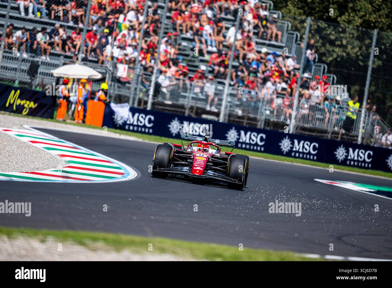 Free Practice 1 Italian GP, Monza, 2025 Formula 1 Championship, ferrari ...