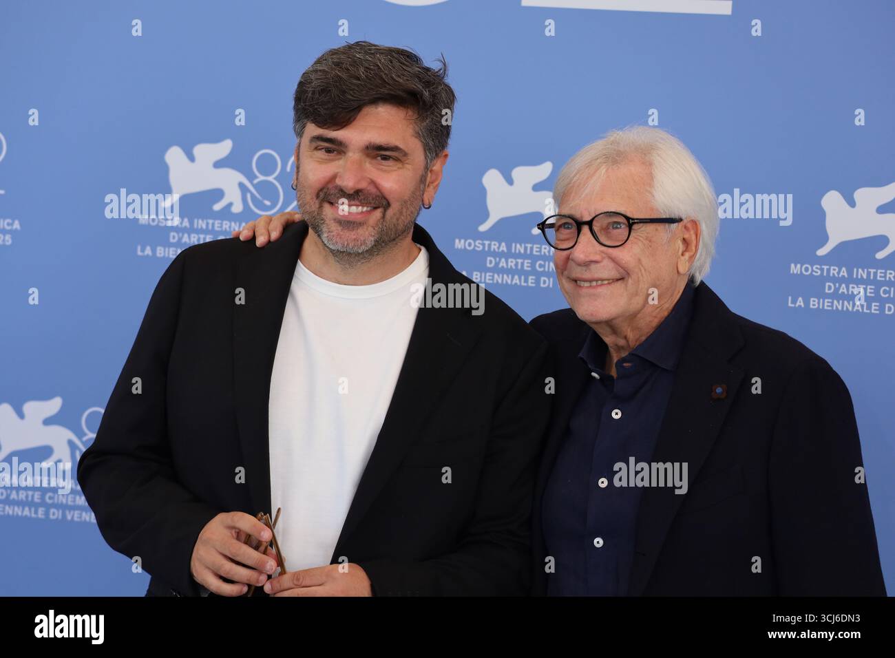 Venice, Italy, 5th September, 2025. Toni D'Angelo and Nino D'Angelo at ...