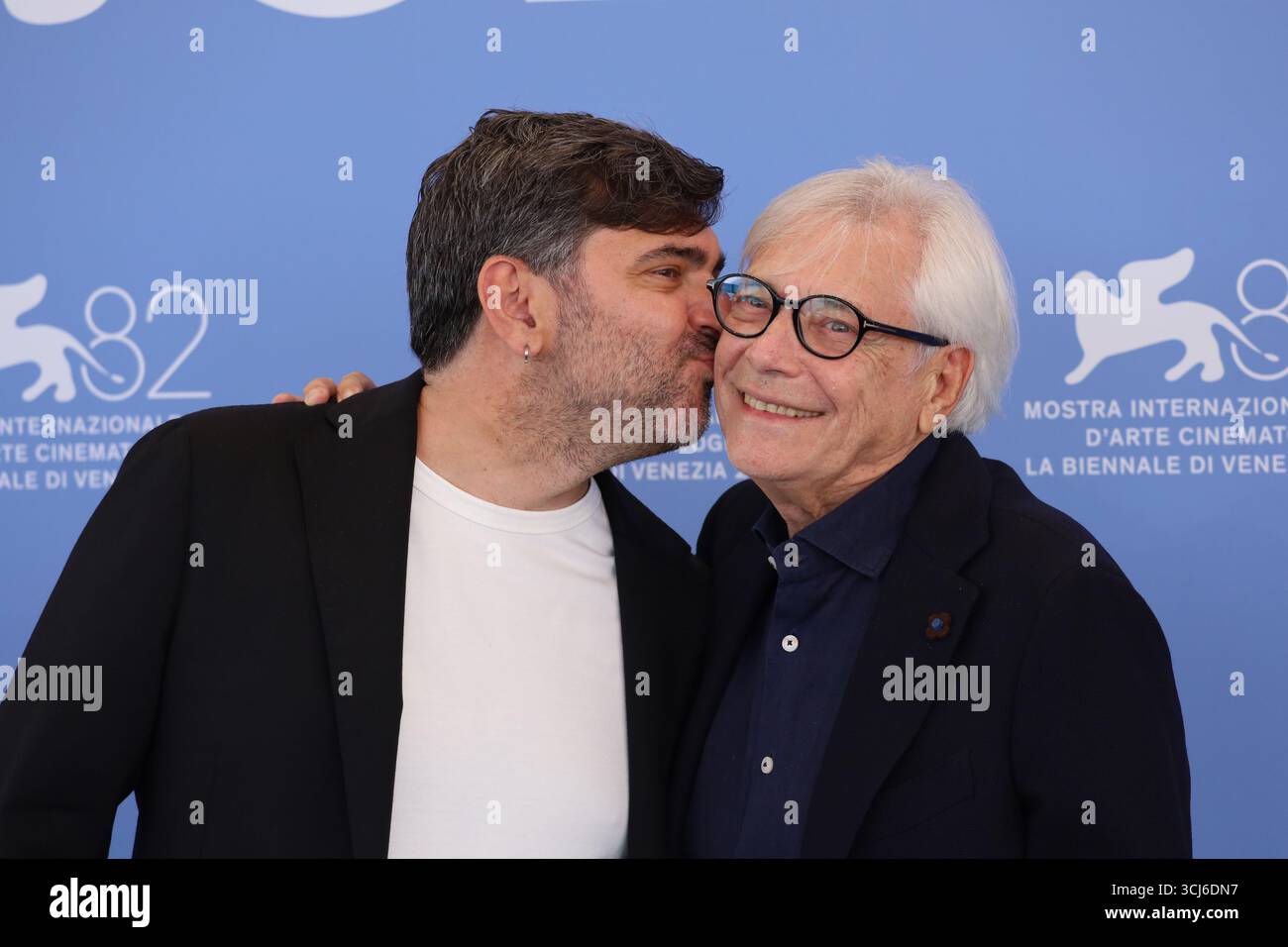 Venice, Italy, 5th September, 2025. Toni D'Angelo and Nino D'Angelo at ...