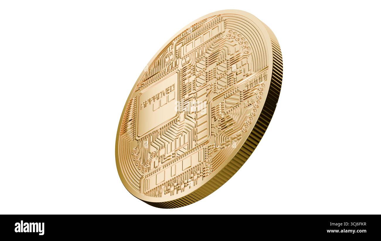 Blockchain crypto technology electronic Cut Out Stock Images & Pictures ...