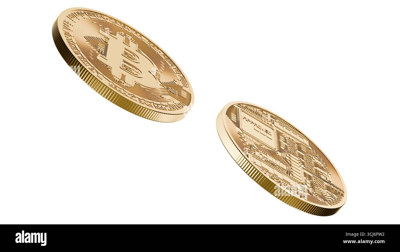 Virtual technology money Cut Out Stock Images & Pictures - Alamy