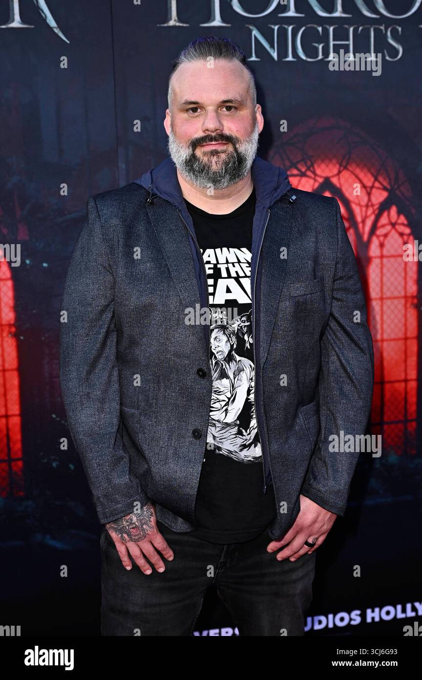 Jason Baker bei der Eröffnung der Halloween Horror Nights 2025 in den Universal Studios ...