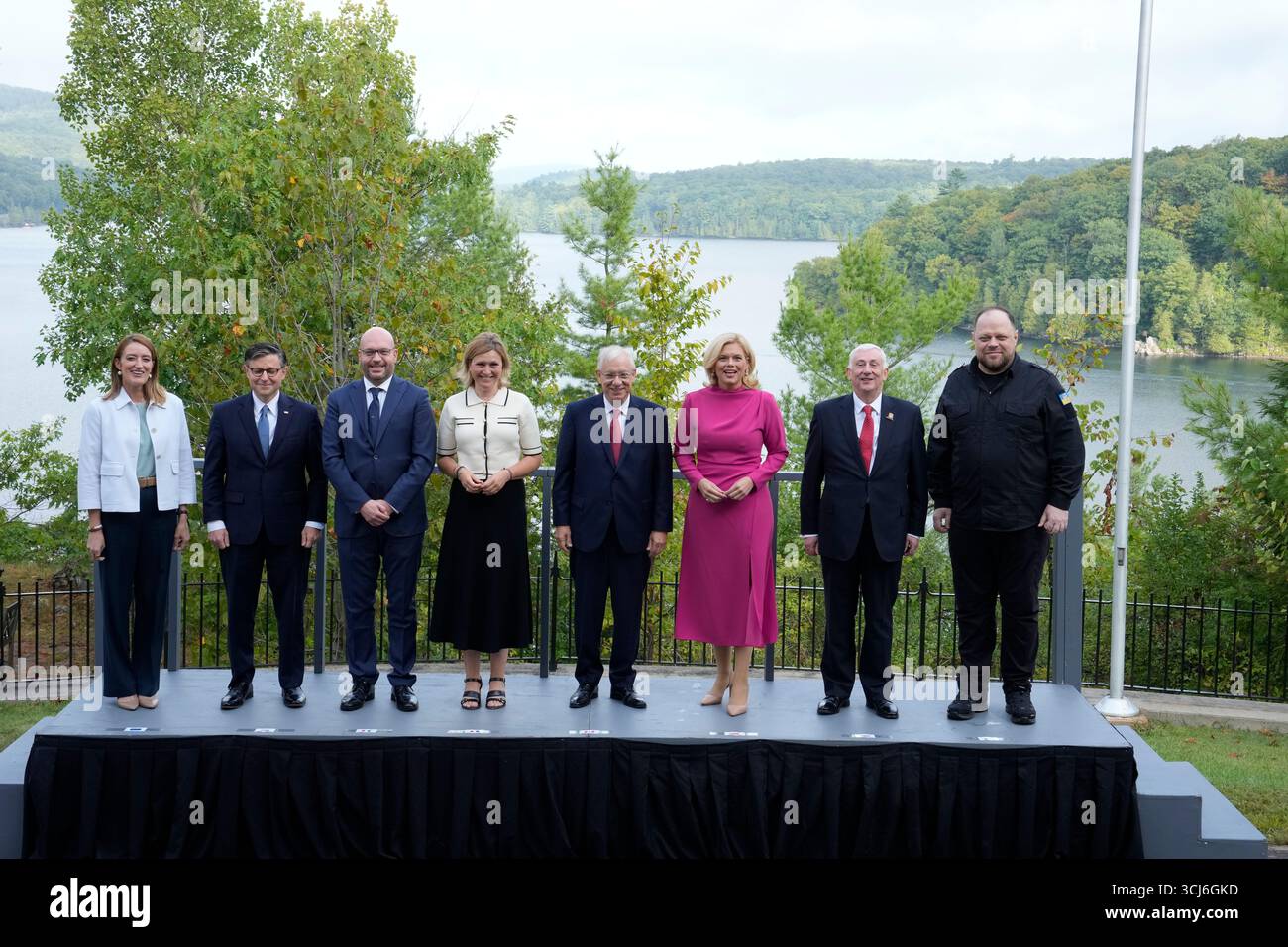 House of Commons Speaker Francis Scarpaleggia hosts colleagues from the ...