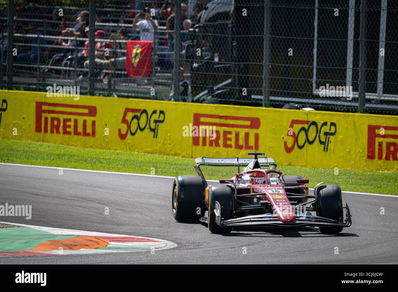 16, Charles Leclerc, MCO, Ferrari SF-25, SCUDERIA FERRARI HP during the 16th Round of the FIA F1 ...