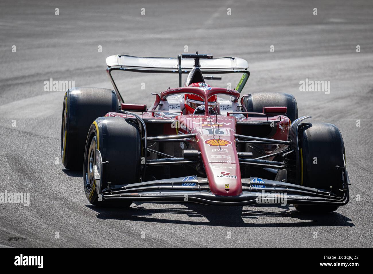 16, Charles Leclerc, MCO, Ferrari SF-25, SCUDERIA FERRARI HP during the 16th Round of the FIA F1 ...
