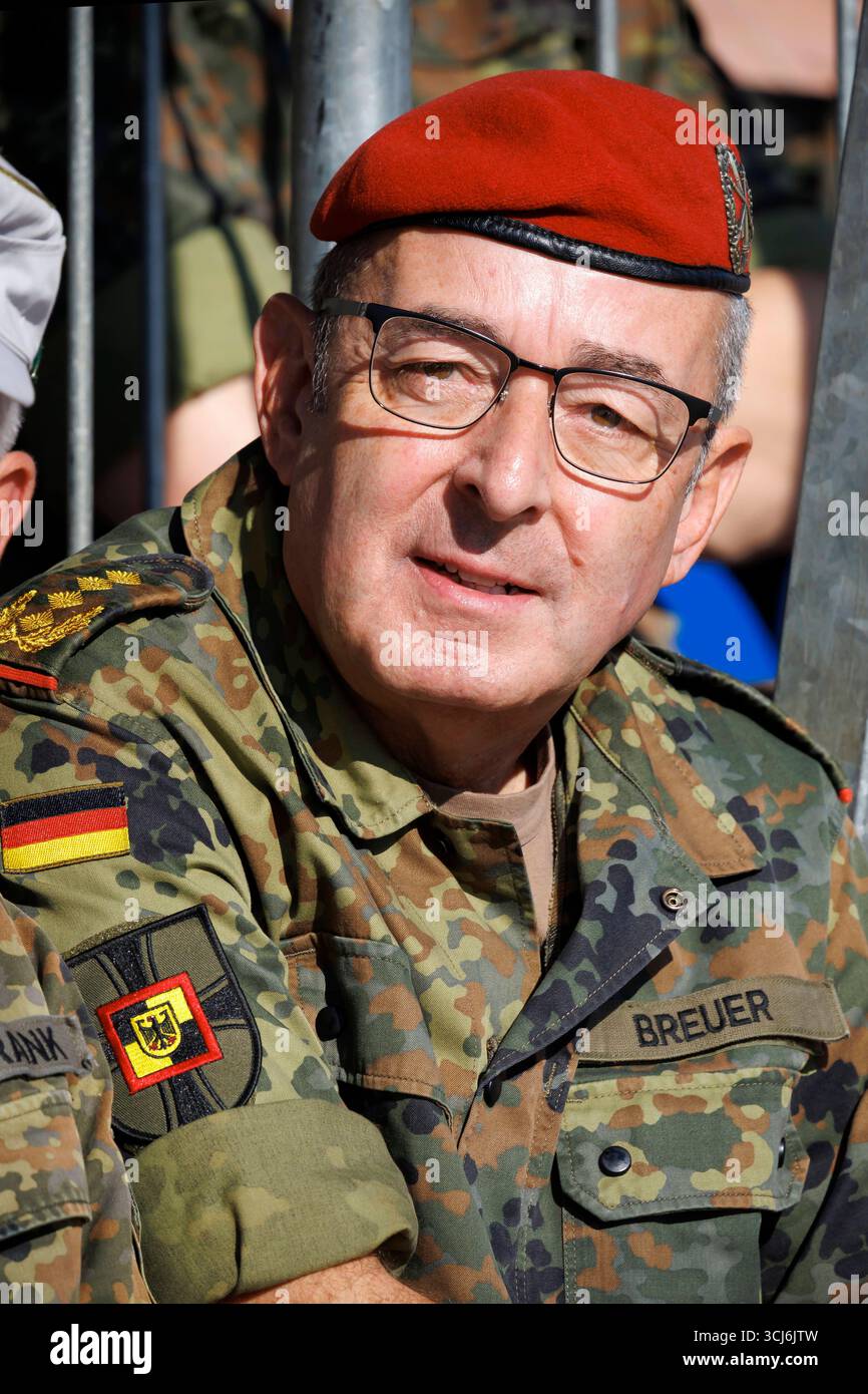 Carsten Breuer, Generalinspekteur der Bundeswehr Rostock, 04.09.2025. Rostock Deutschland ...