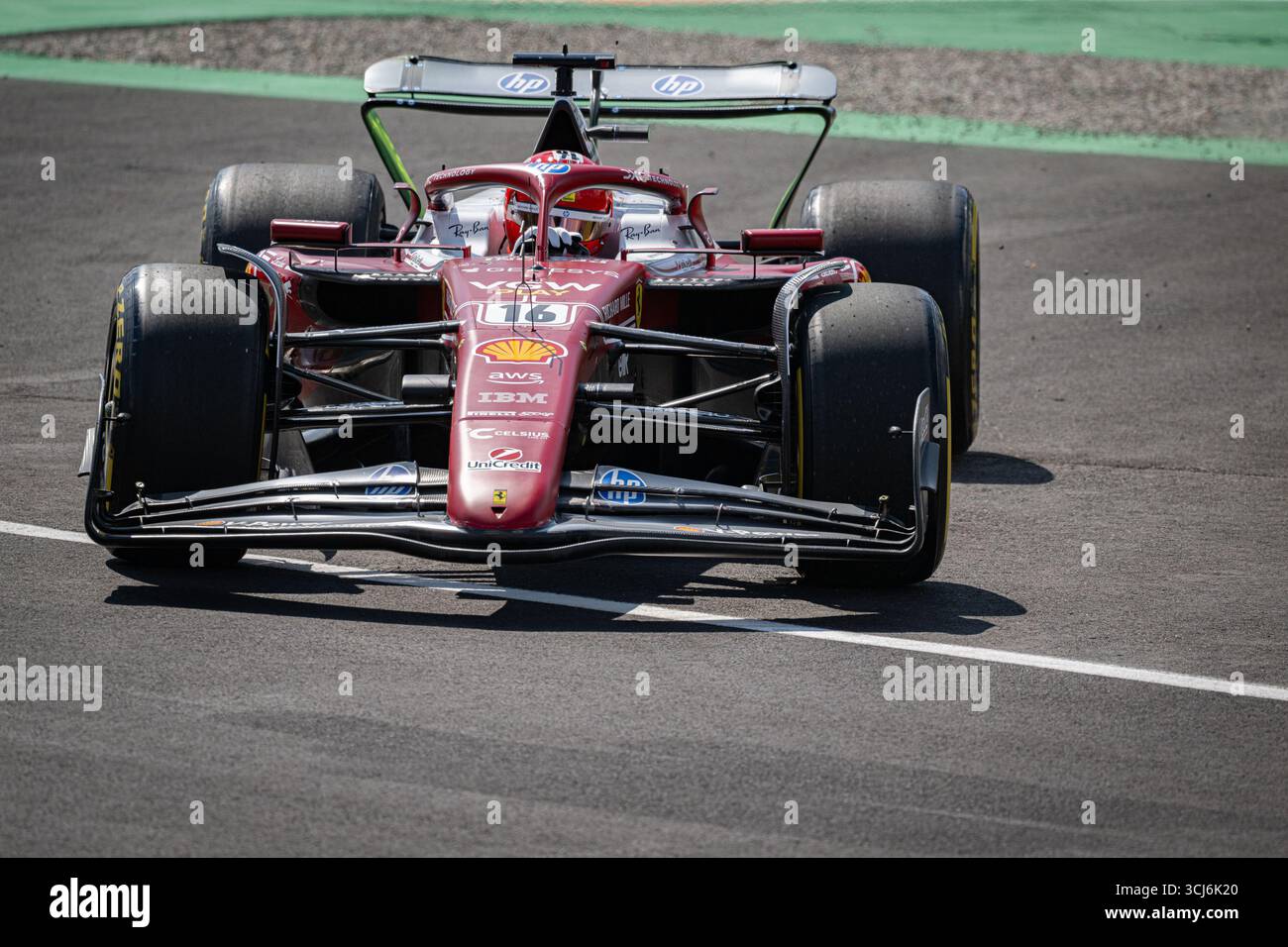 16, Charles Leclerc, MCO, Ferrari SF-25, SCUDERIA FERRARI HP during the 16th Round of the FIA F1 ...