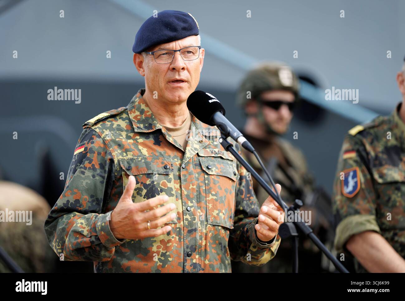 Vizeadmiral Jan Christian Kaack, Inspekteur der Deutschen Marine ...