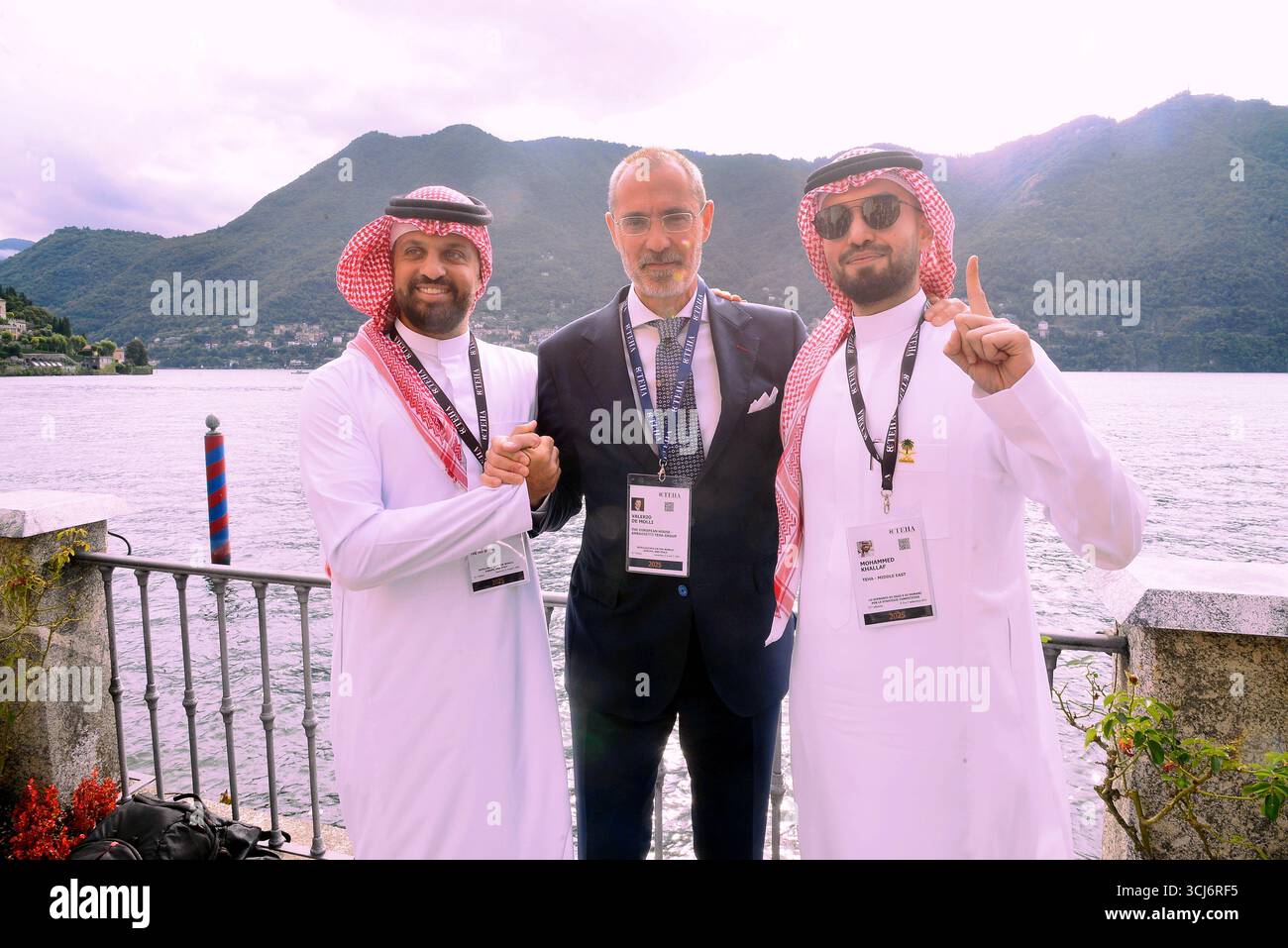 Cernobbio Como, Opening of the Ambrosetti Forum in Cernobbio The ...