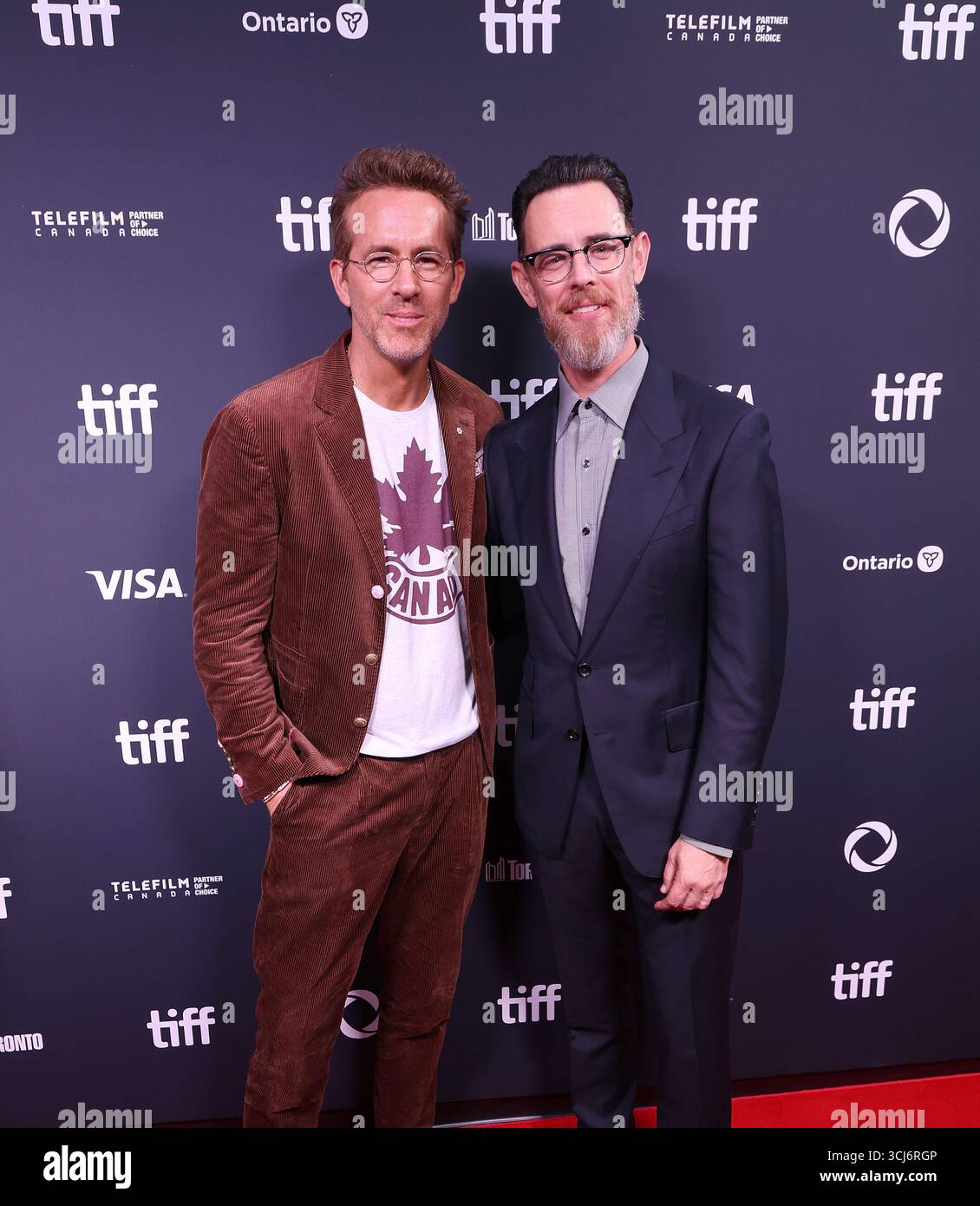 Ryan Reynolds, Colin Hanks attend the 2025 Toronto International Film ...