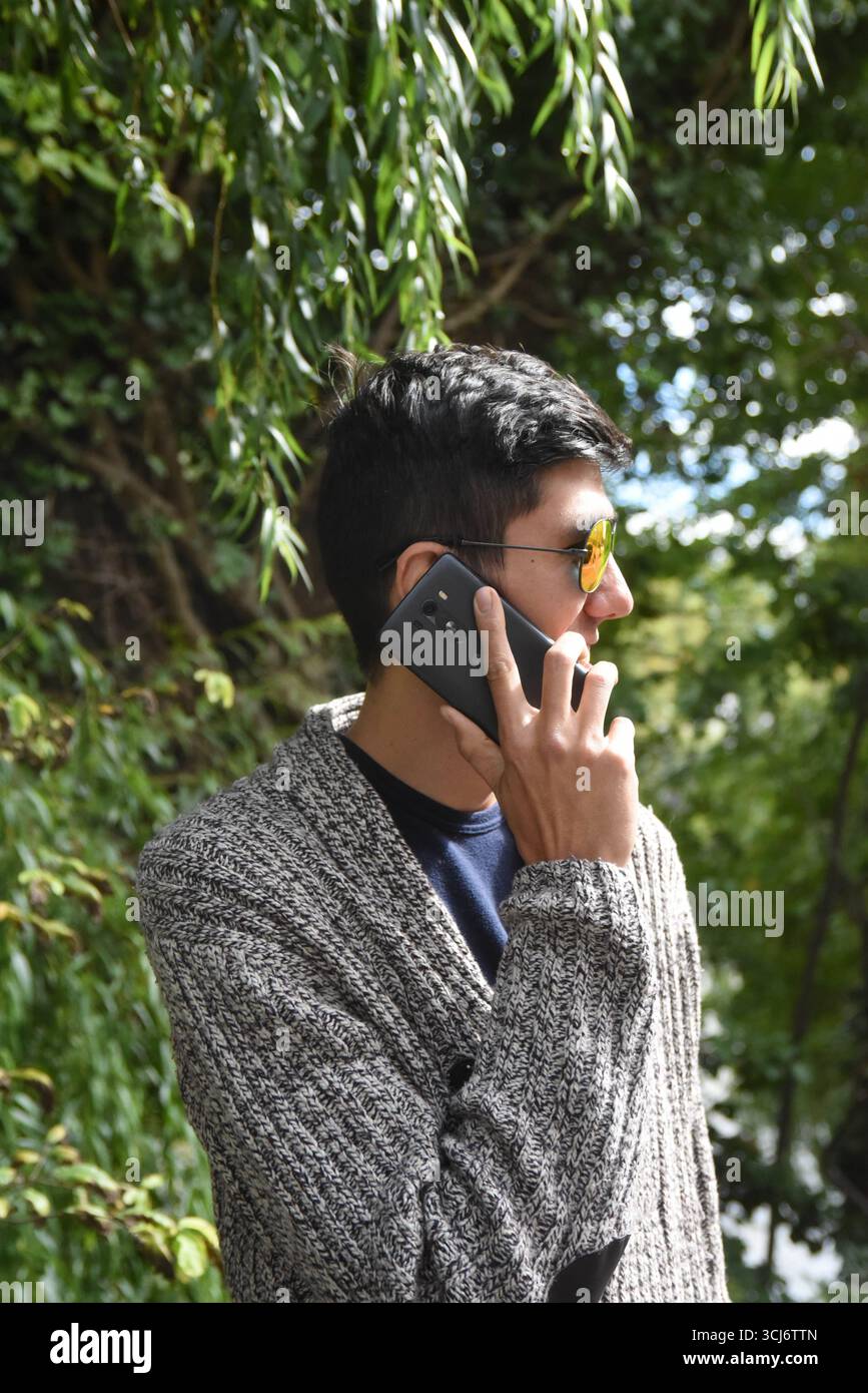 smartphone, a mobile communication device with touchscreen and ...