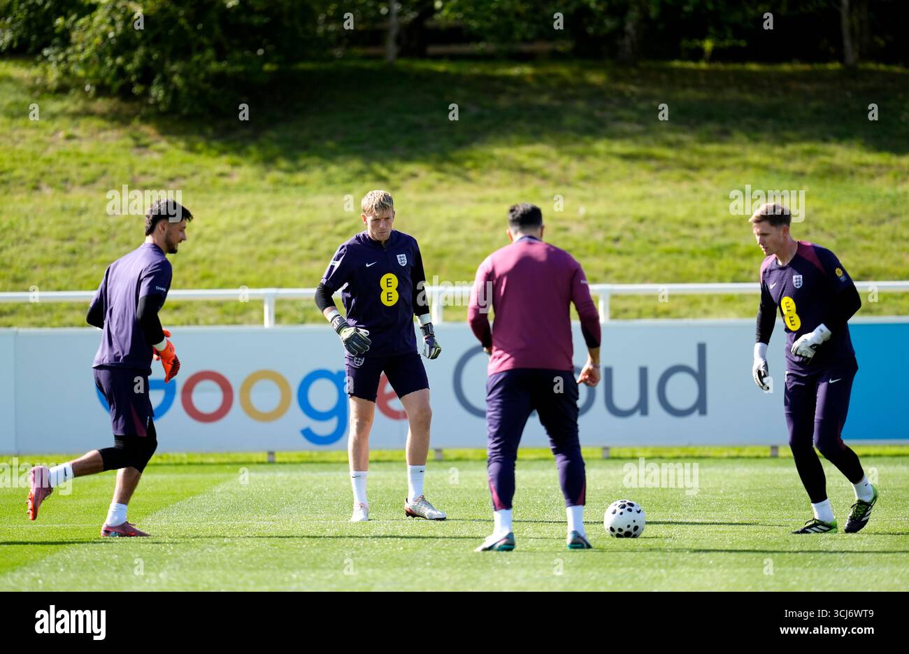 Jordan pickford james trafford hi-res stock photography and images - Alamy