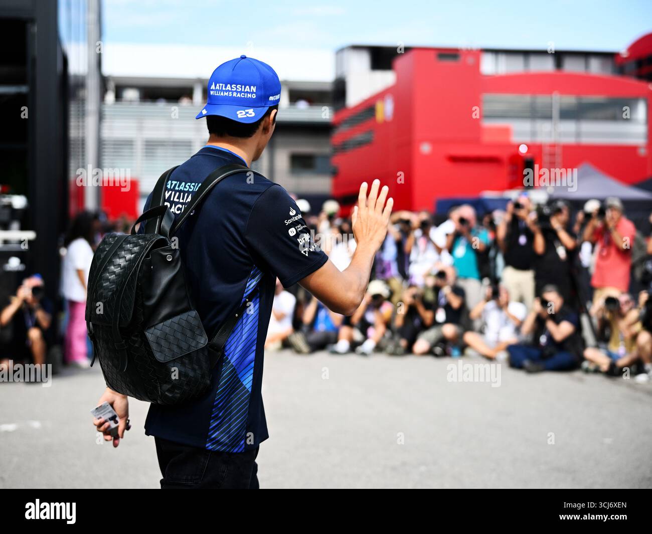 #23 Alexander Albon Of The Team Atlassian Williams Racing, Williams ...