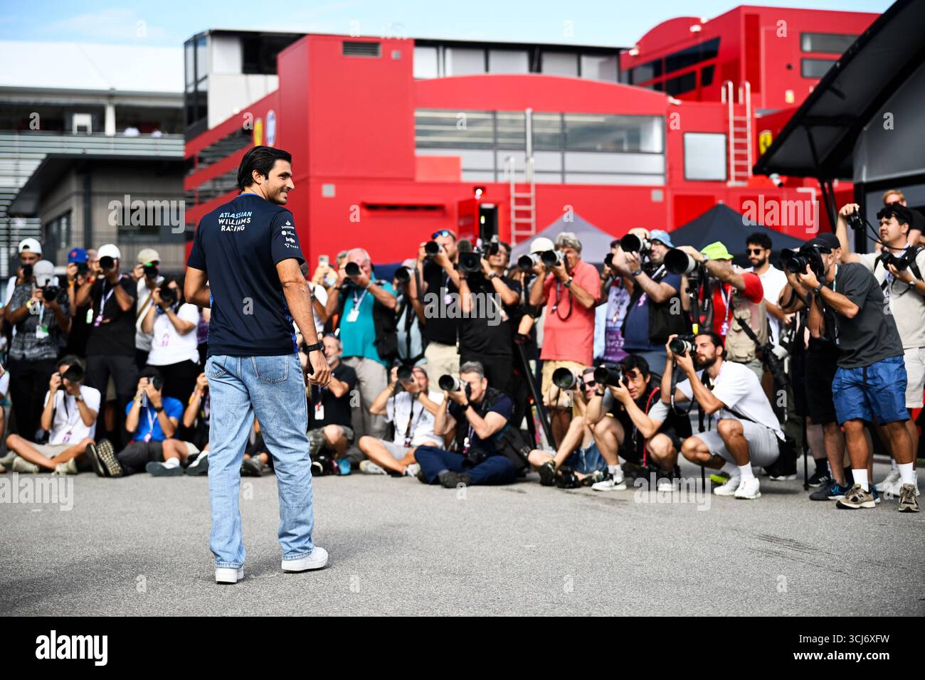 #55 Carlos Sainz Of The Team Atlassian Williams Racing, Williams ...