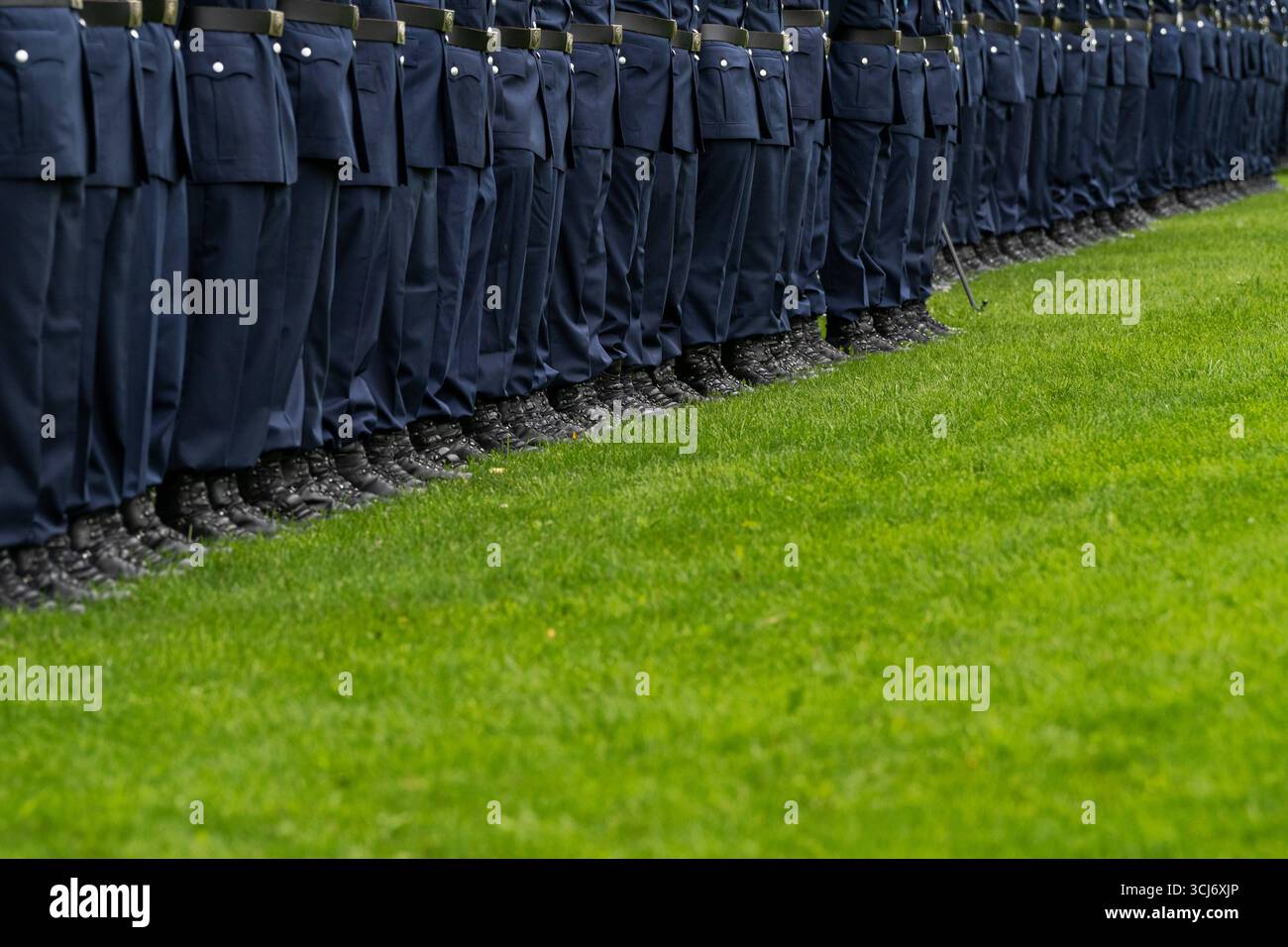 Fürstenfeldbruck, Bavaria, Germany - September 5, 2025: Roll call for ...