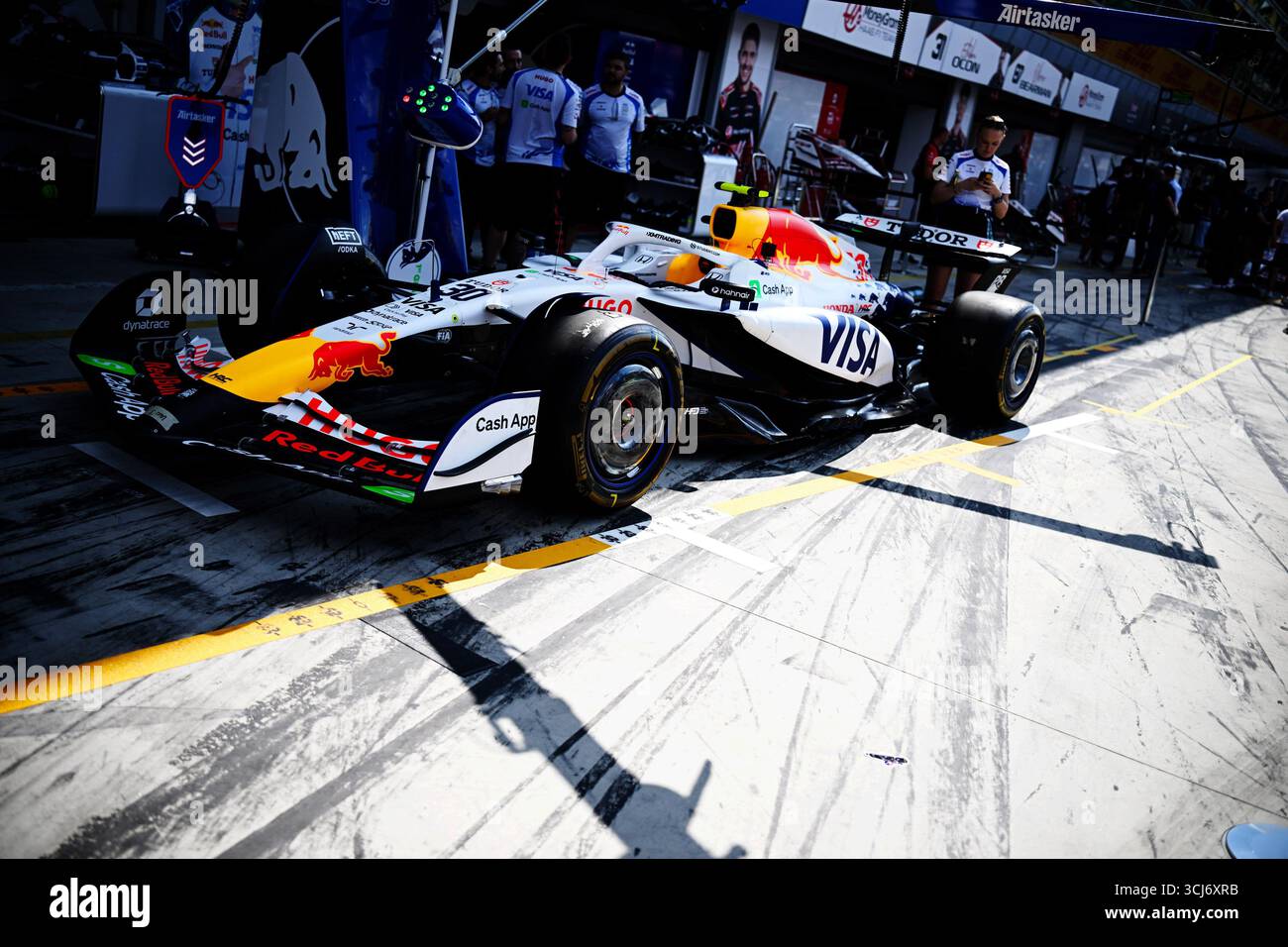 Of The Team Visa Cash App Racing Bulls Formula One Team, Honda RBPT,Pit ...