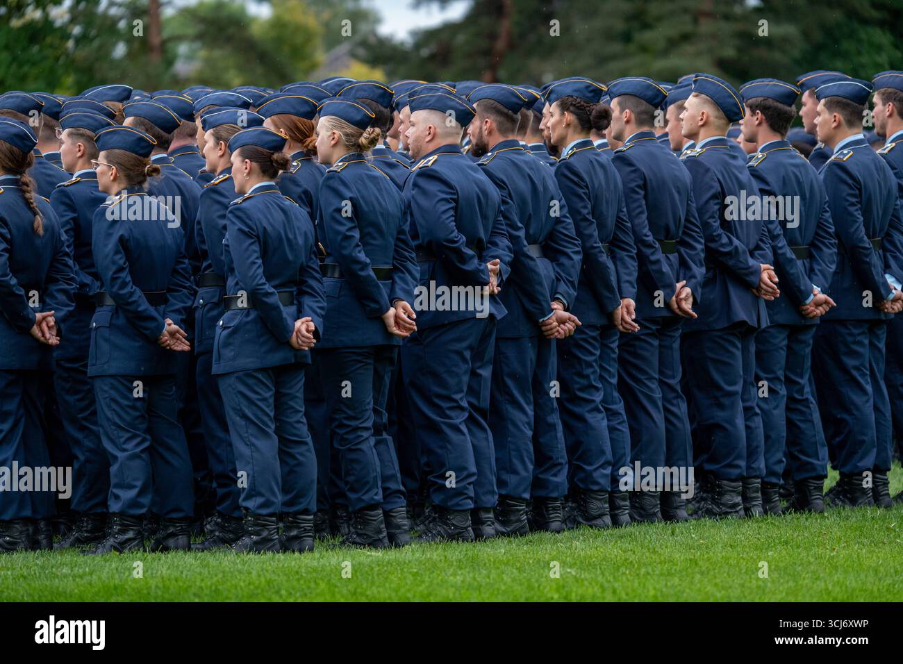 Fürstenfeldbruck, Bavaria, Germany - September 5, 2025: Roll call for ...
