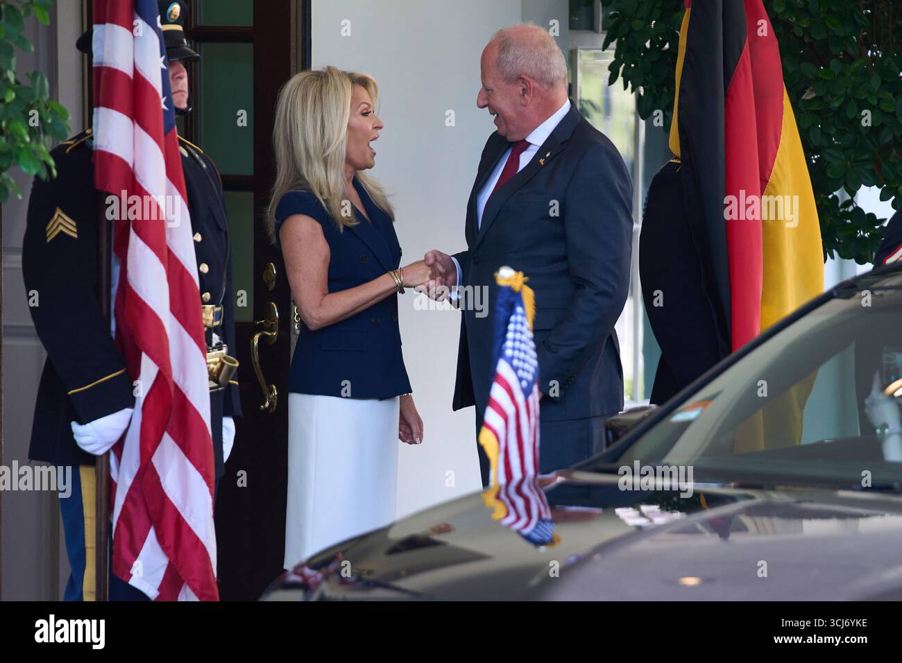 U.S. Chief of Protocol Monica Crowley welcomes German Ambassador to the ...