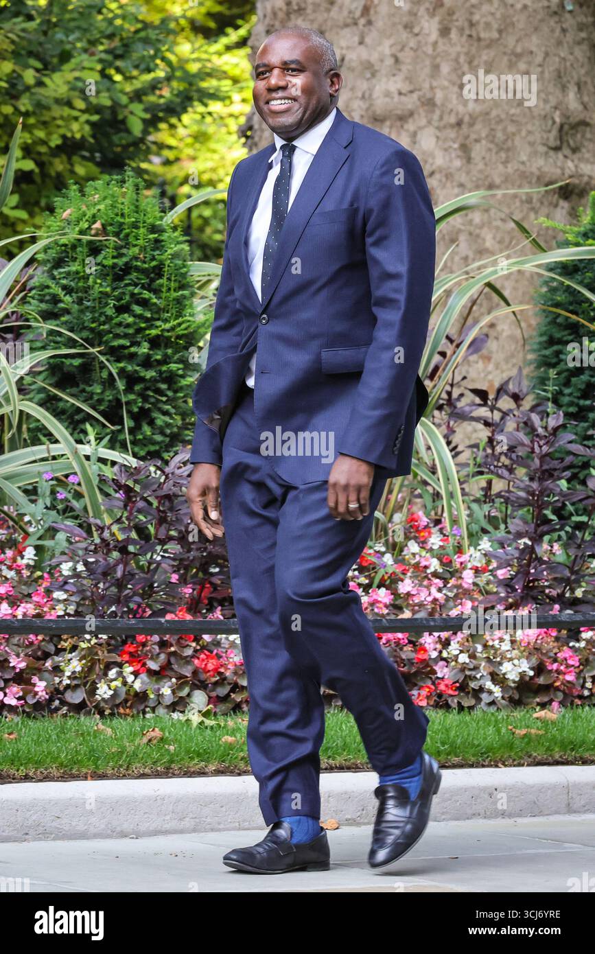 London, UK, 05th Sep 2025. David Lammy, newly appointed Deputy Prime ...