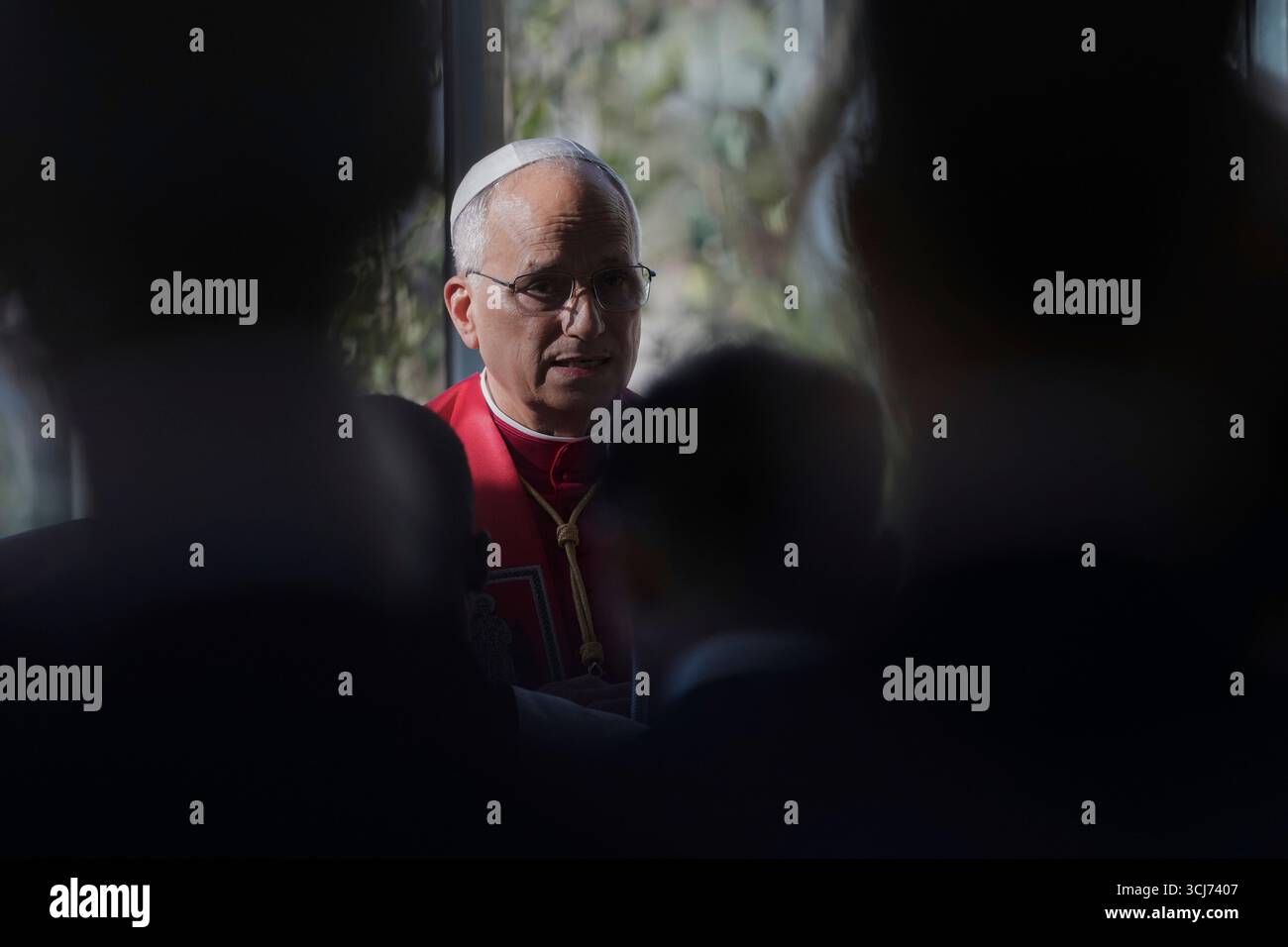Pope Leo XIV attends the inauguration of the 'Laudato Si', High ...