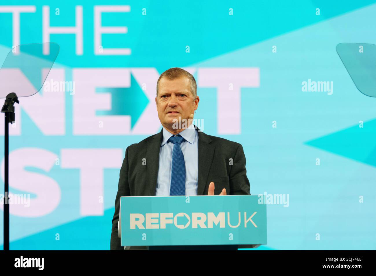 Birmingham NEC. Friday 5th September 2025. Graham Simpson, a previous ...