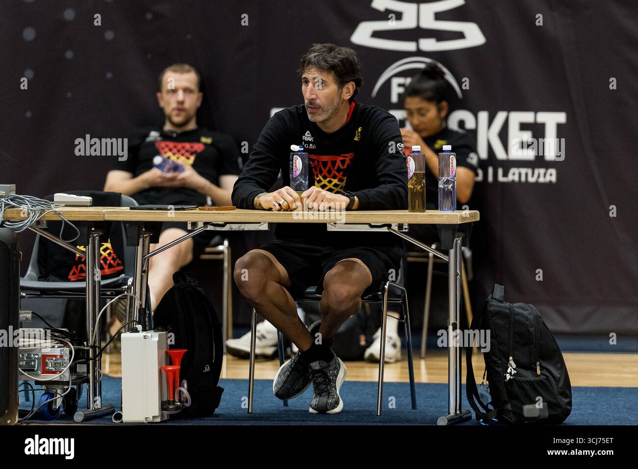 Alex Mumbru (Bundestrainer Deutschland) FIBA EuroBasket 2025: Training ...