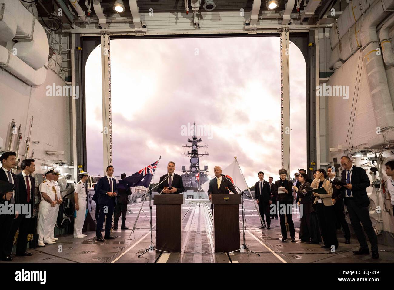 Tokyo, Japan. 5th Sep, 2025. Australian Defence Minister Richard Marles ...